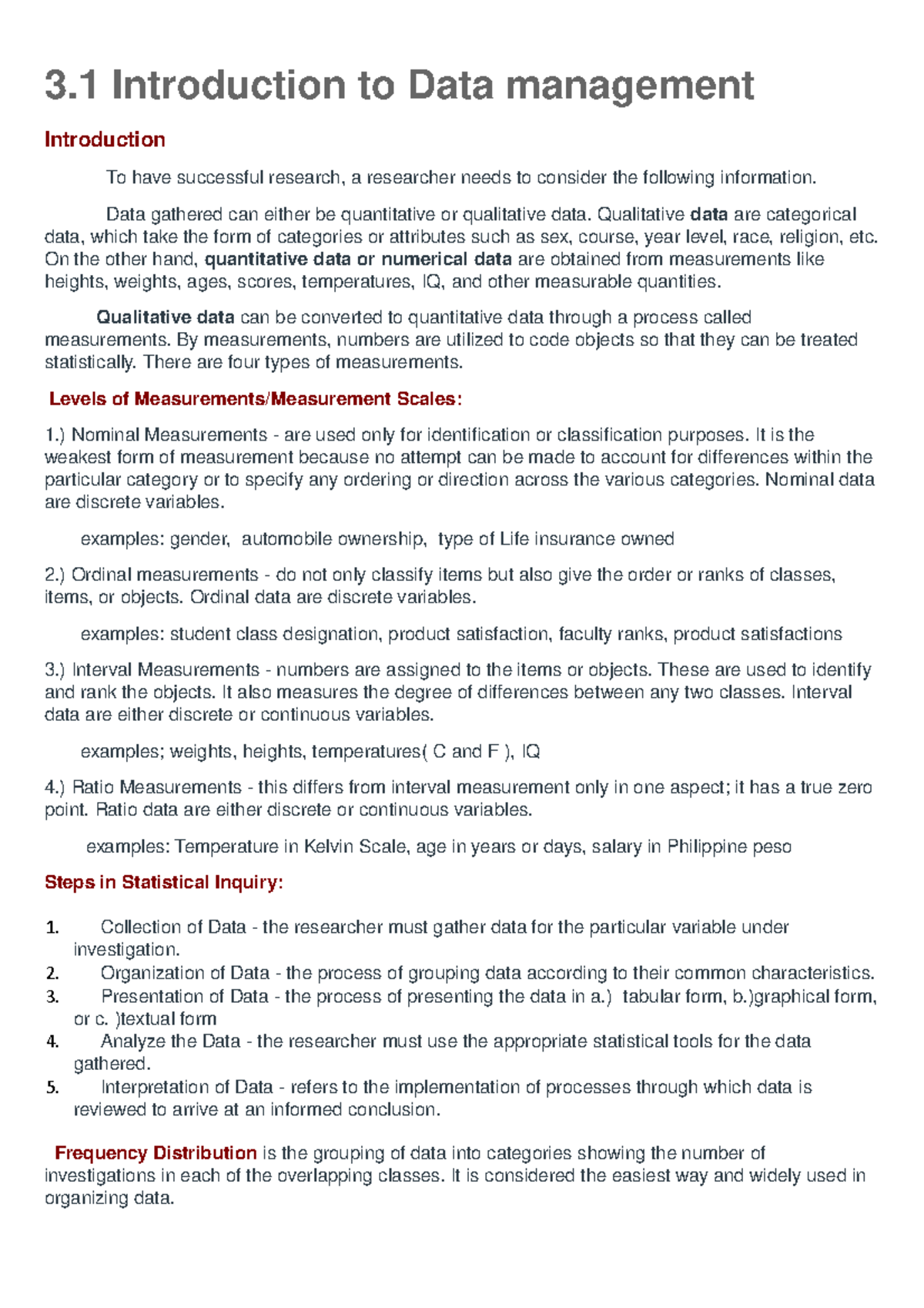 Module 3 - Lecture notes 3 - Mathematics In The Modern World - TIP ...