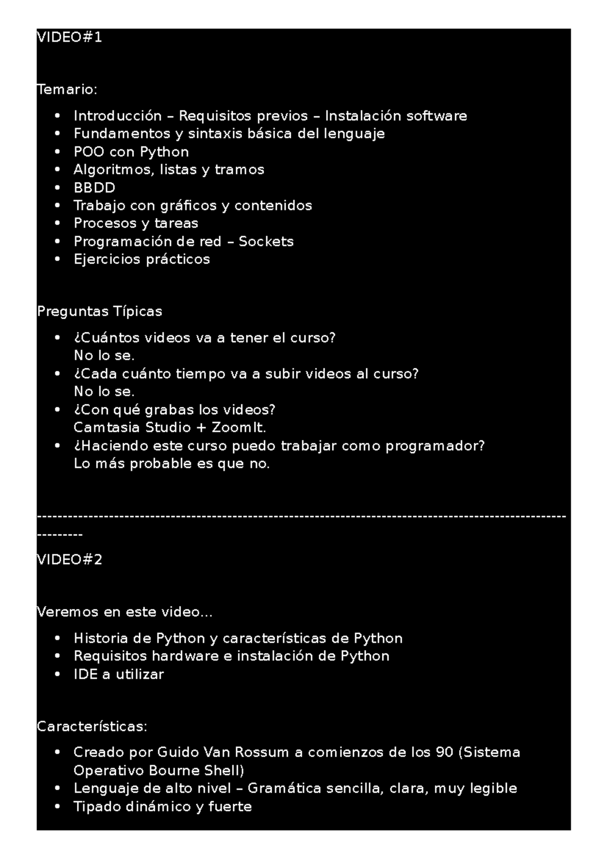 Python #1 - Taller de programacion - UTP - Studocu