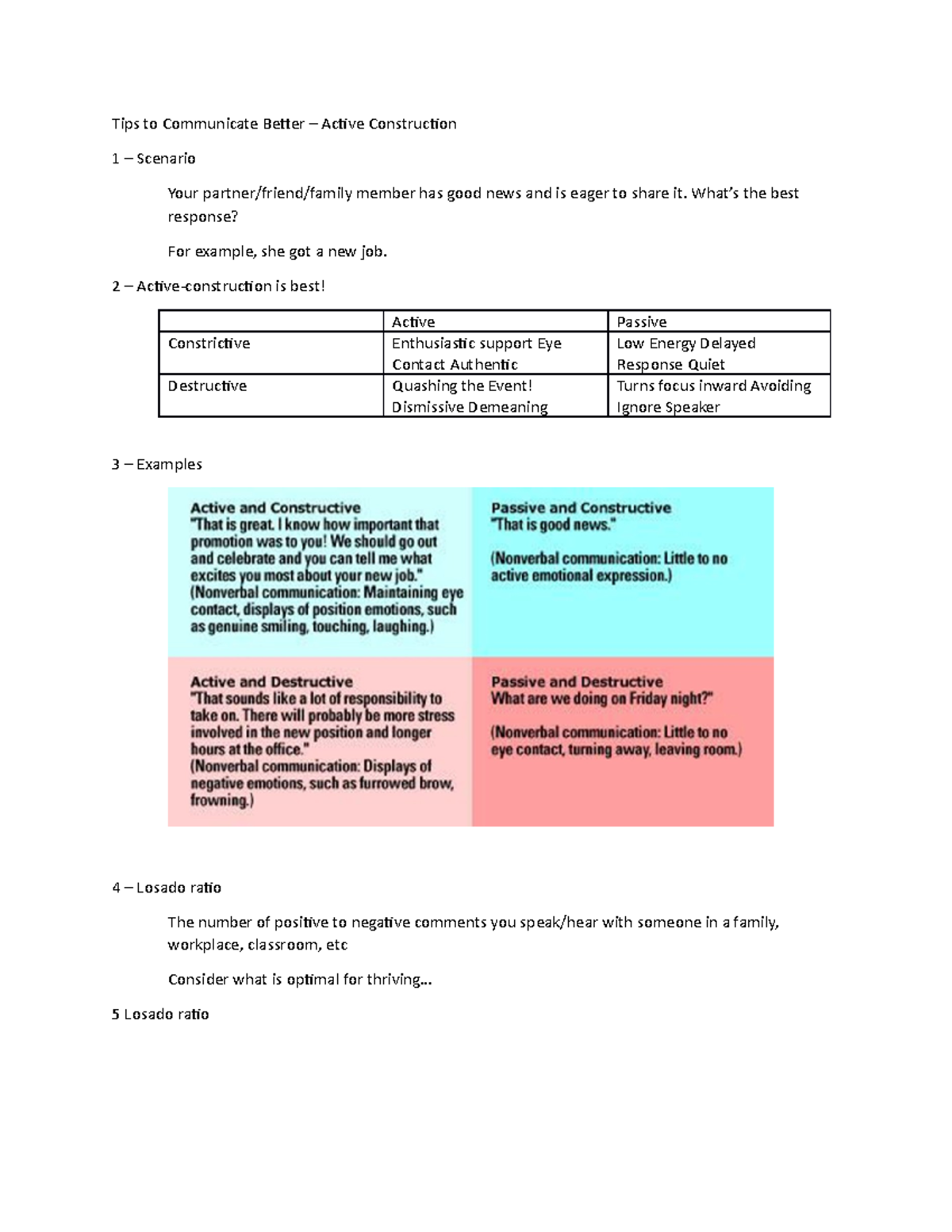 Active Communication Notes - Tips to Communicate Better – Active ...