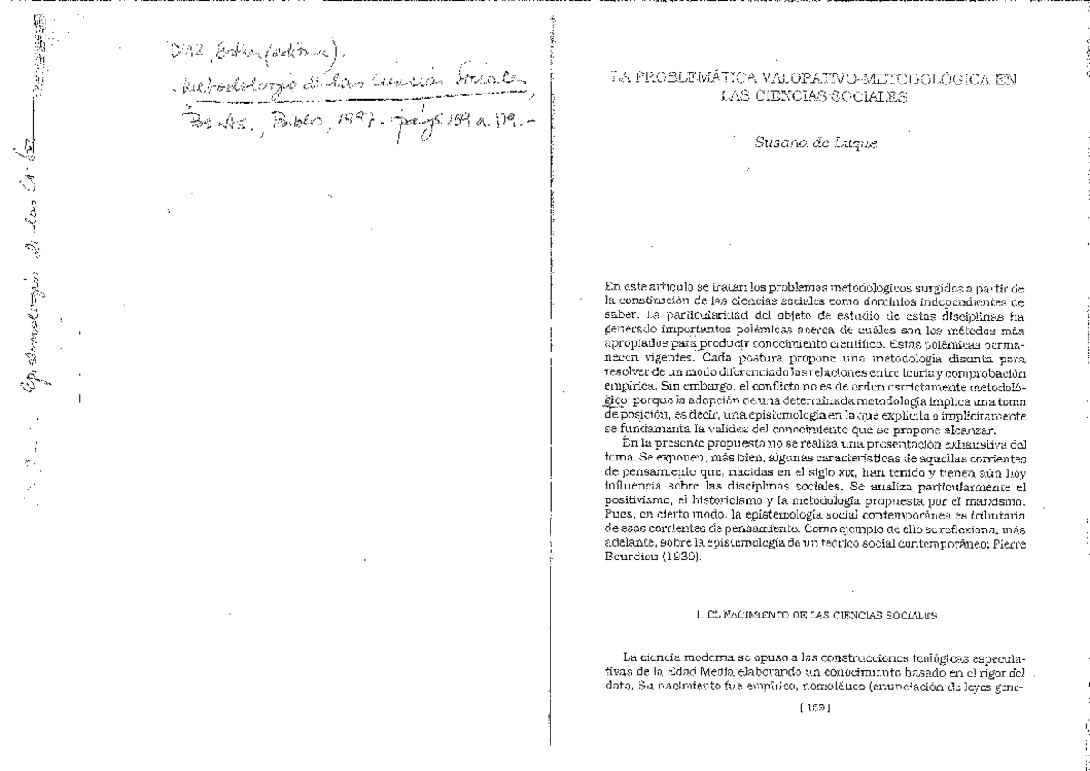 U2 De Luque - Introduccion Al Estudio De Las Ciencias Sociales "D ...