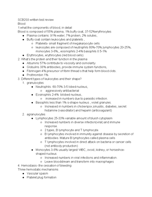 Scb260 lab practical review - Aerotolerance pattern : Facultative ...