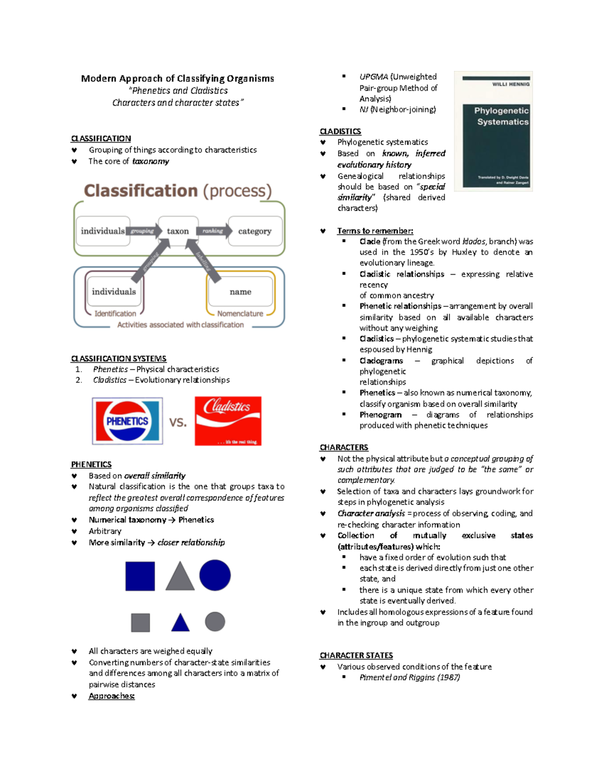 Modern Approach of Classifying Organisms - Warning: TT: undefined function: 32 Modern Approach ...