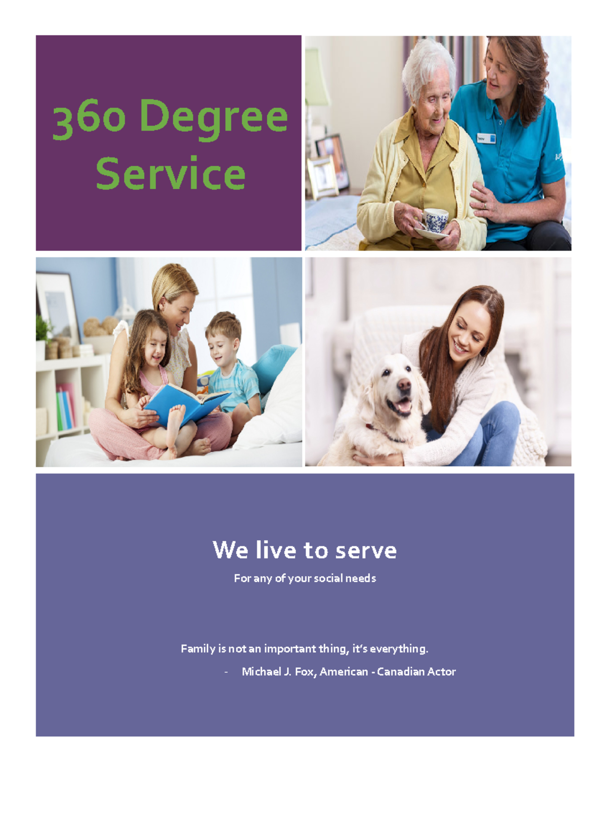 360 Degree Service 2nd updated - 360 Degree Service We live to serve ...