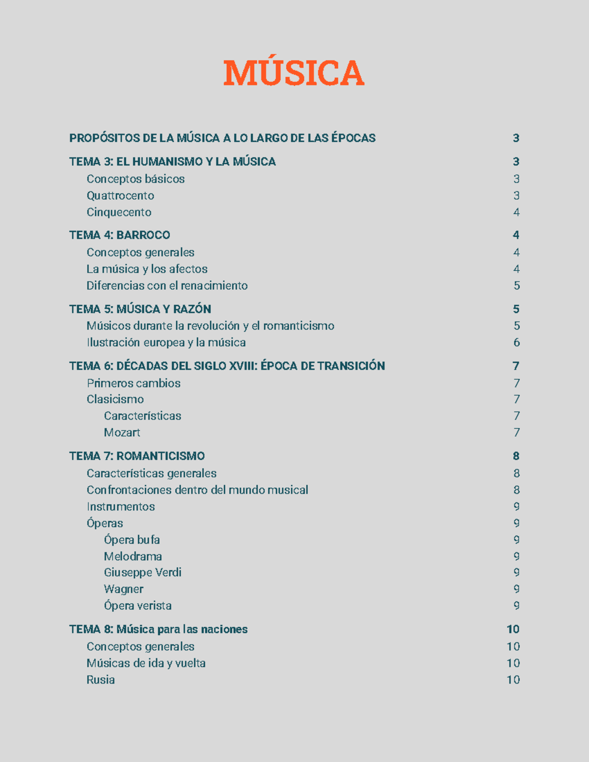 Apuntes de: Música y su aplicación didáctica - MÚSICA PROPÓSITOS DE LA ...