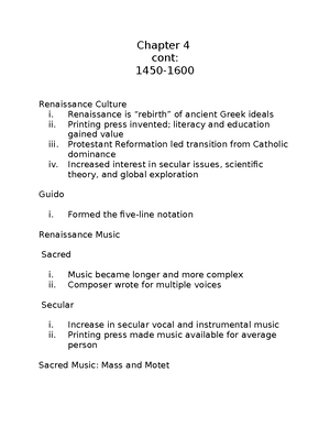 Medieval Renaissance Study Guide 2021 (1) Assignment - Idowu Adeyemi ...
