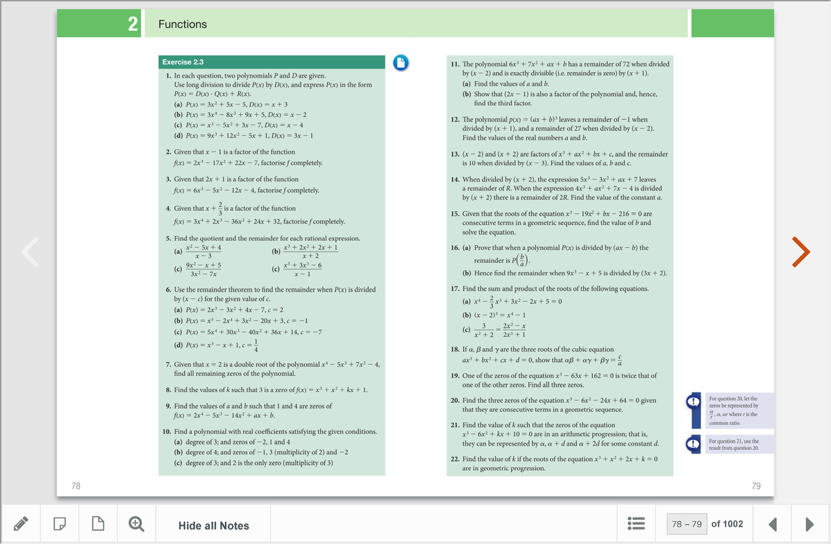Pearson Mathematics for the IB Diploma - Analysis and Approaches HL ...