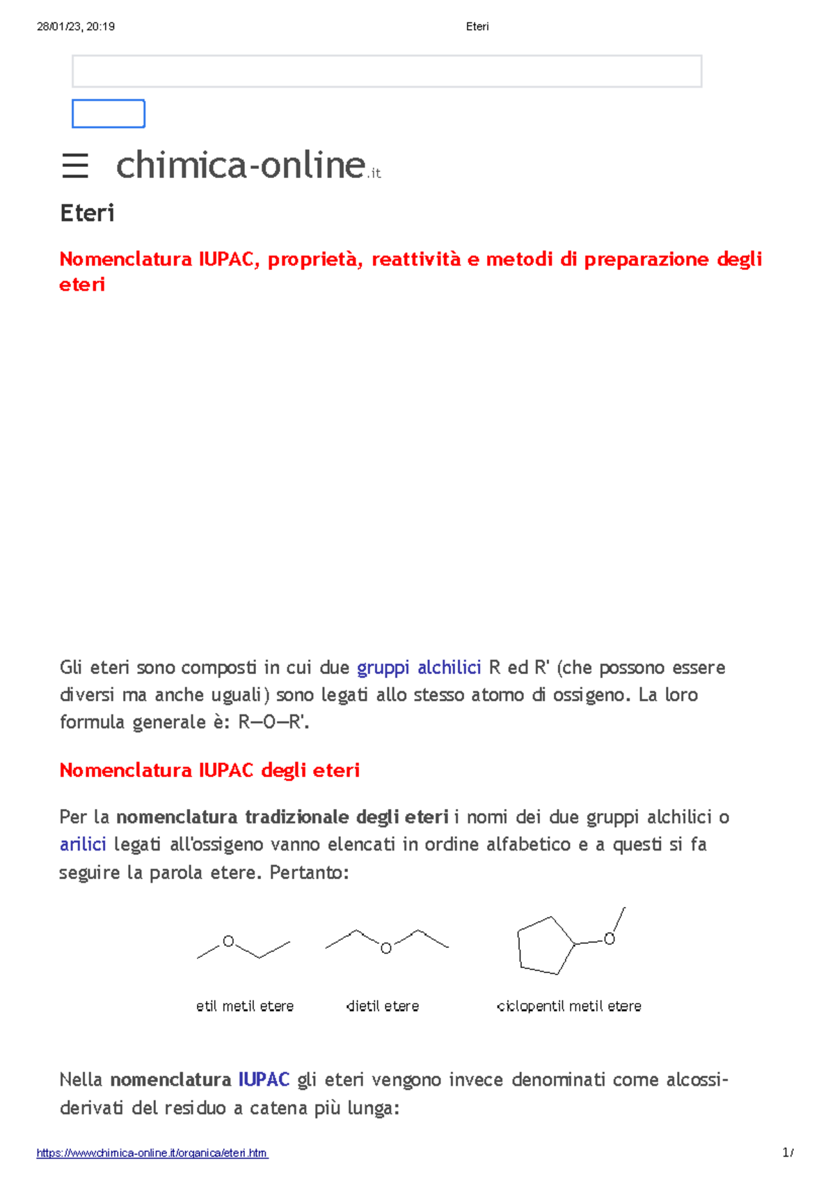 Eteri - t3agf - 28/01/23, 20:19 Eteri chimica-online/organica/eteri.htm ...