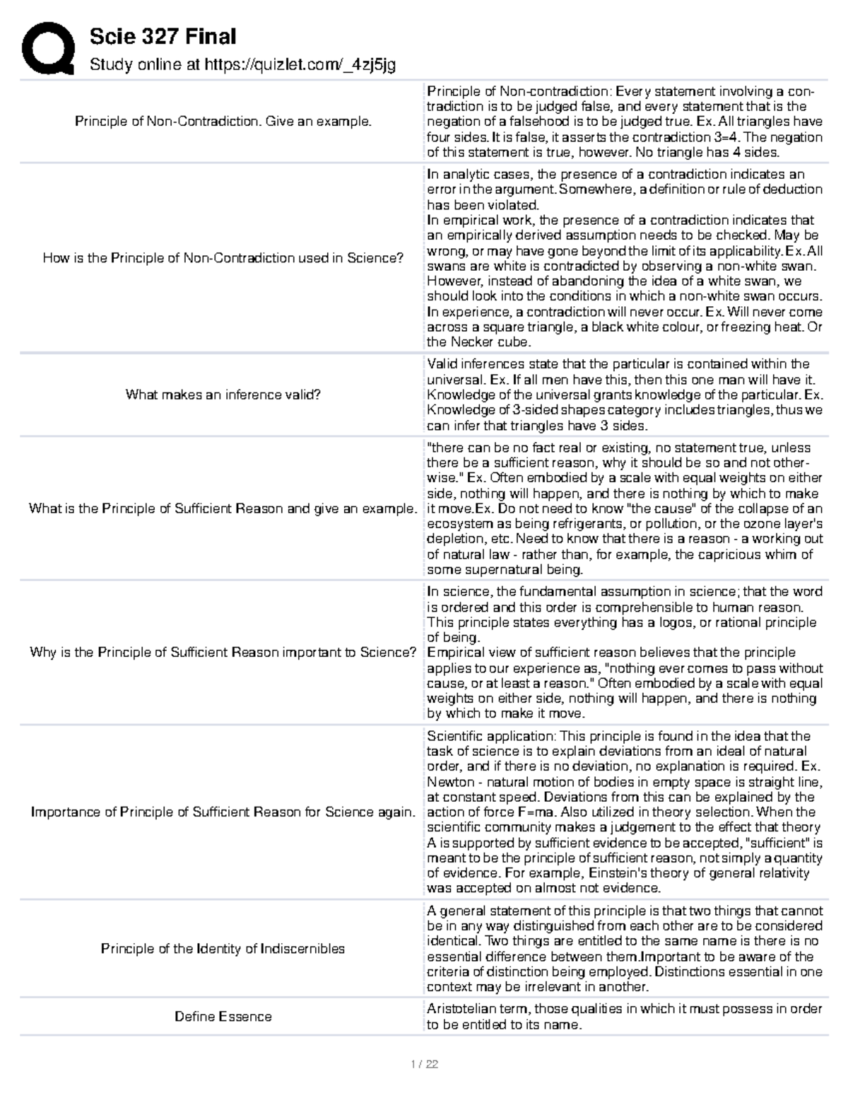 Flash card final 2 - Study online at quizlet/_4zj5jg Principle of Non ...