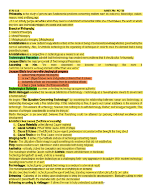 Lesson-6-Reviewer - Plms 1 Reviewer Notes - Lesson 6 Basic Concepts on ...