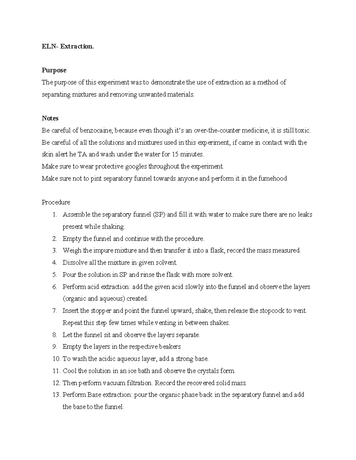 ELN-extraction - eln - ELN- Extraction. Purpose The purpose of this ...