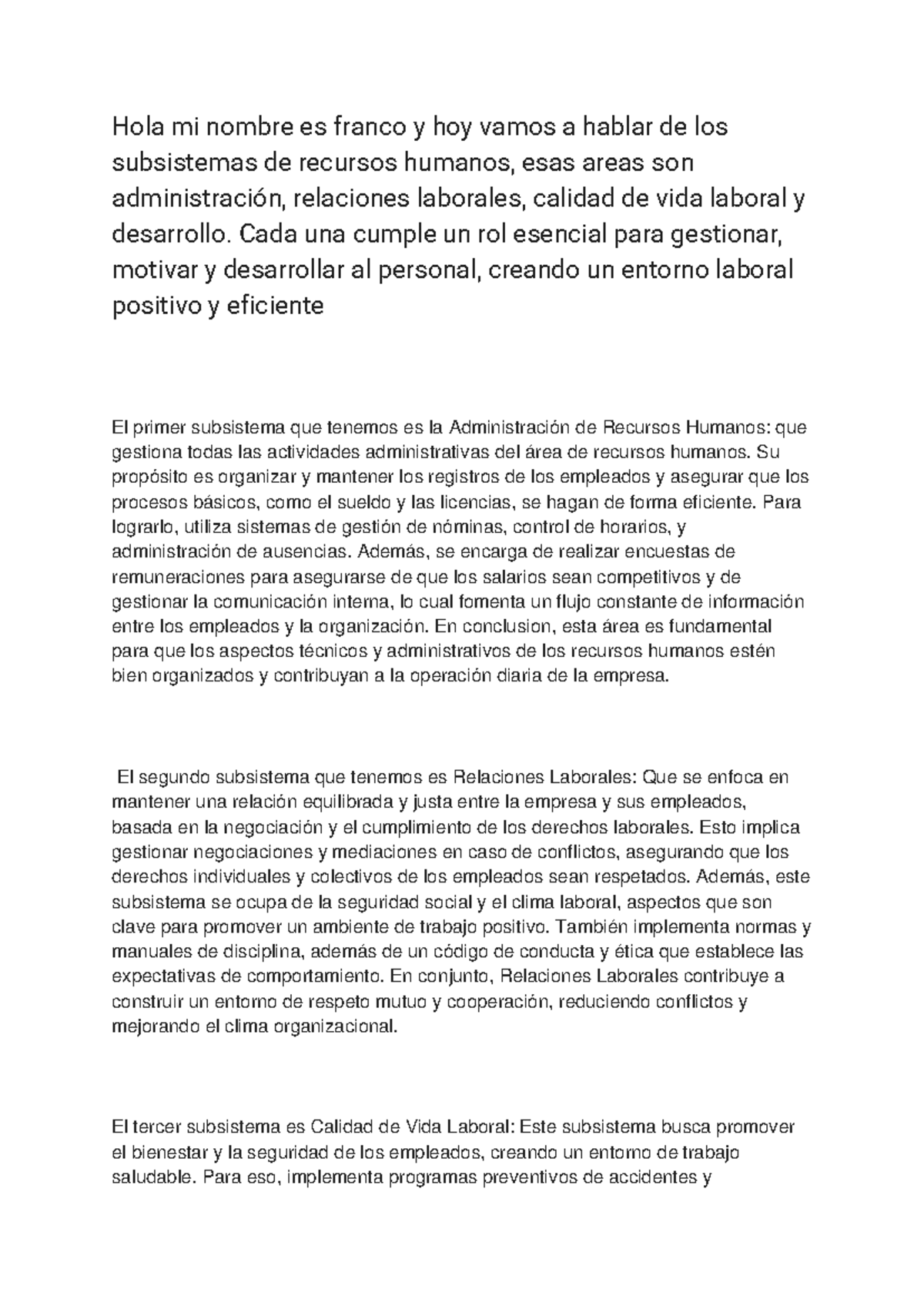 apunte mateeeeeeeeee - Hola mi nombre es franco y hoy vamos a hablar de ...