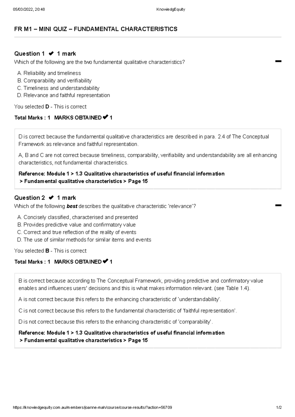 Fundamental Characteristics of Framework - 05/03/2022, 20:48 ...