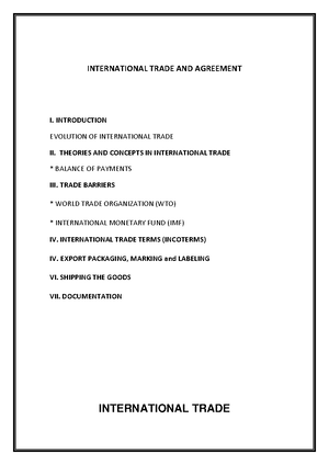 Case Study Analysis - International Business and Trade - UPHSD - Studocu