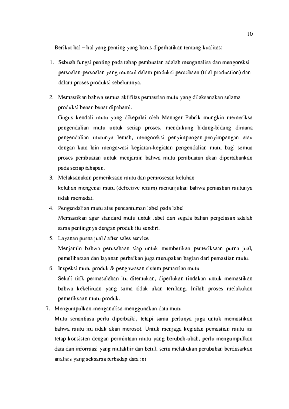 Analisa Pengendalian Kualitas Untuk Mengurangi Defect Produk PADA Kabel ...