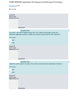 Pdfcoffee - nothing - Emerging Technology Workshop - Network ( Version 1) - Emerging ...