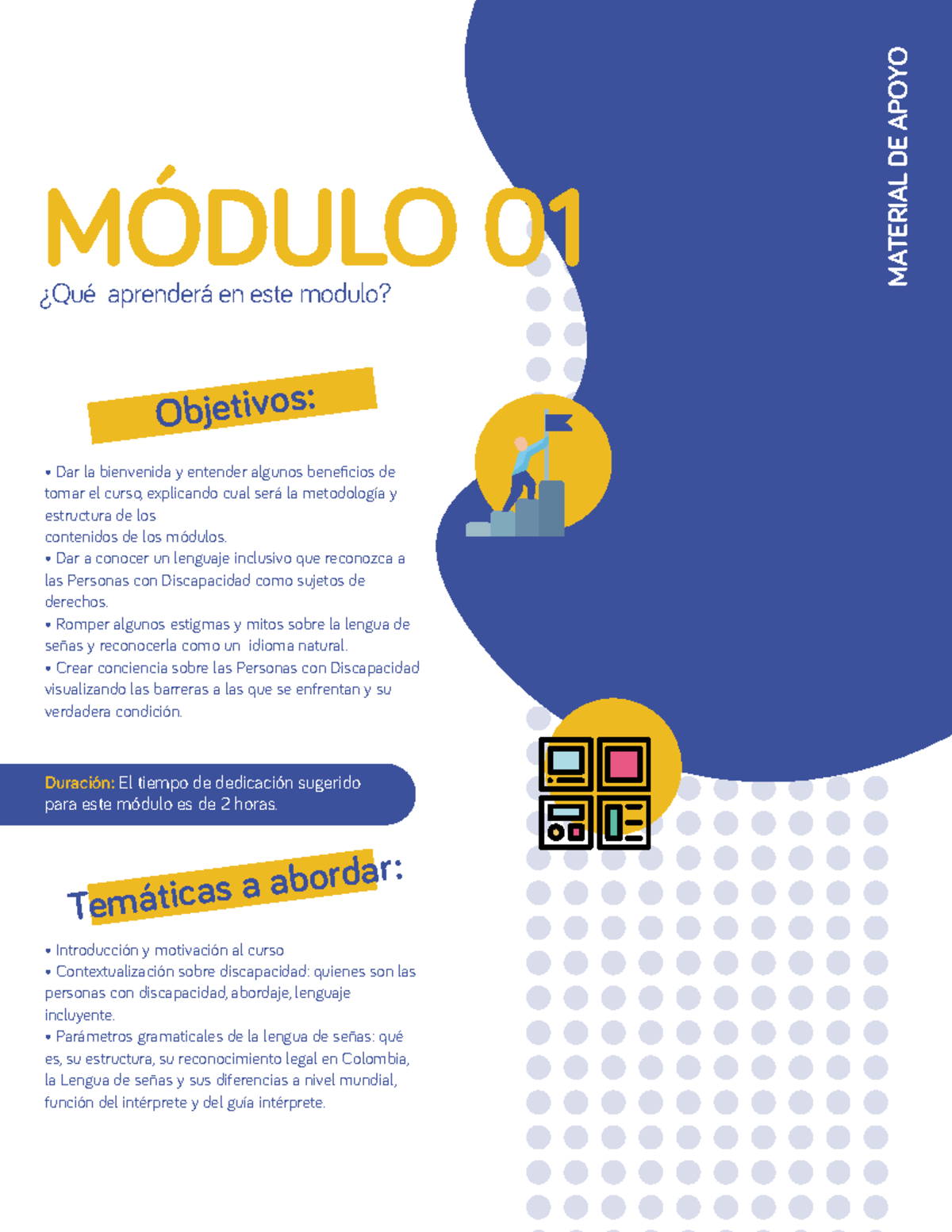 Material de apoyo Modulo 1 Unidad 1 - ¿Qué aprenderá en este modulo ...