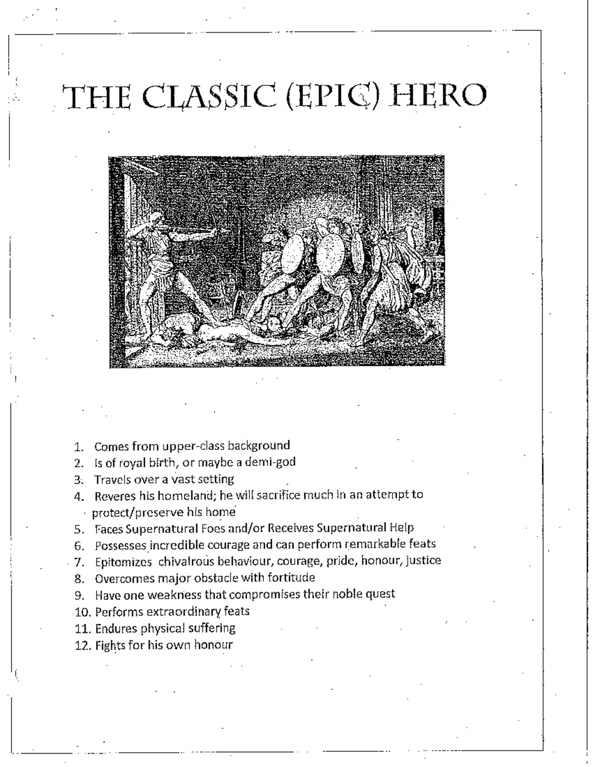 The Odyssey - Unit Notes - Studocu