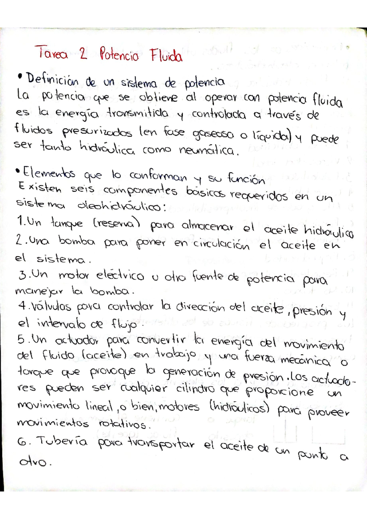 Tarea 2 potencia - Potencia Fluida - Studocu