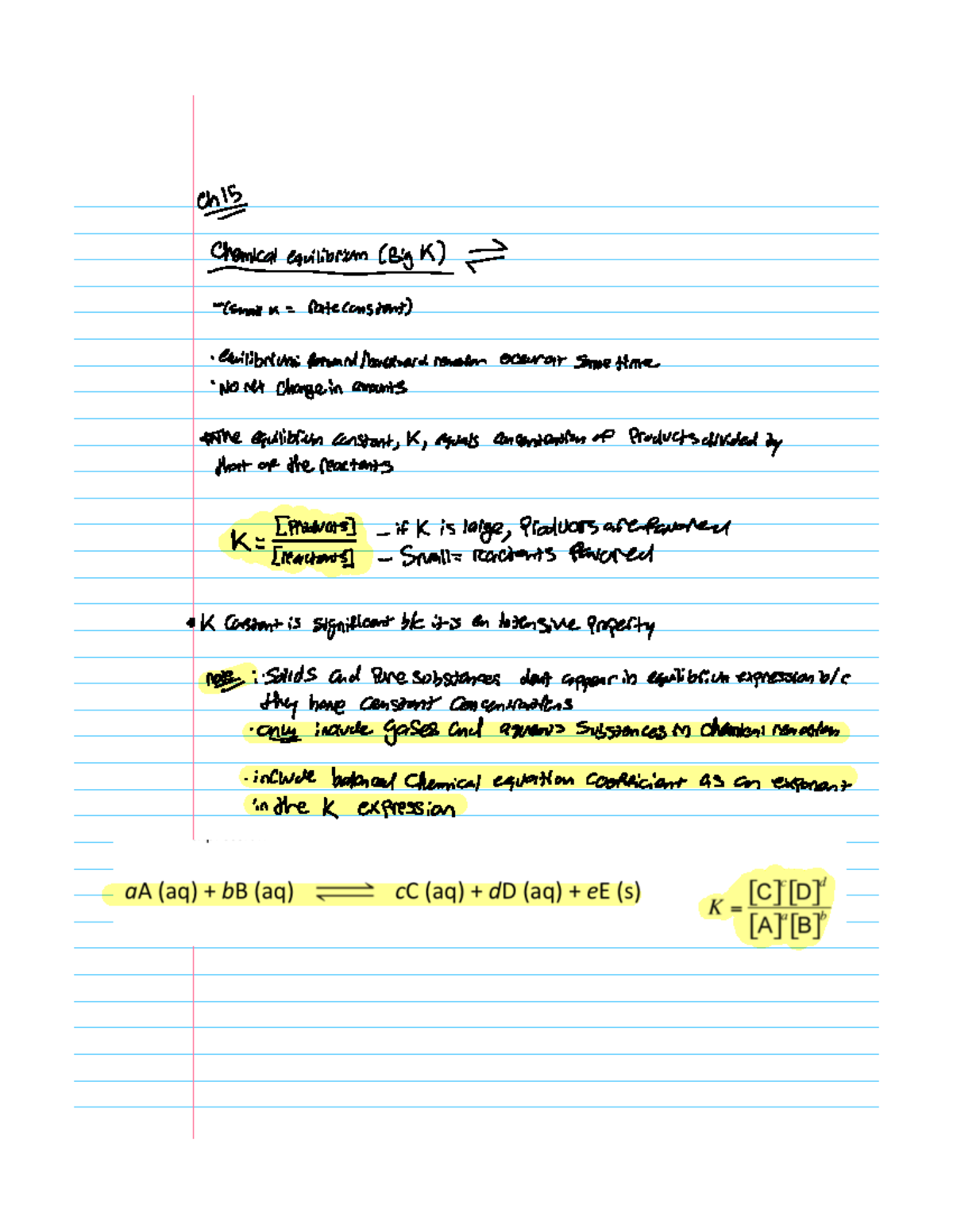Unit 15 notes - Chemistry 1220 The Ohio State University - Carilibra ...