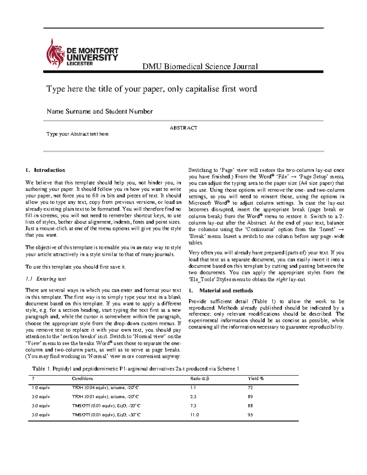 Dissertation documents - Introduction We believe that this template ...