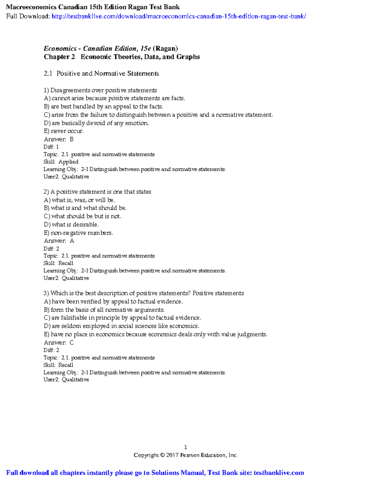 Macroeconomics- module 2 - 1 Copyright © 2017 Pearson Education, Inc ...