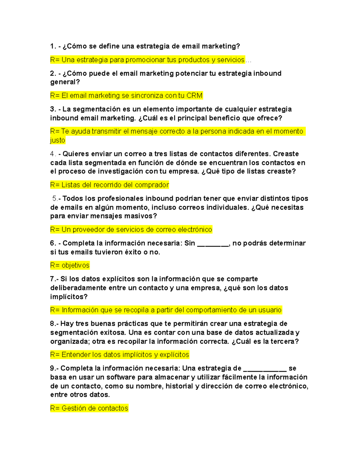 Email Marketing - Clase de indnou mkt - ¿Cómo se define una estrategia ...