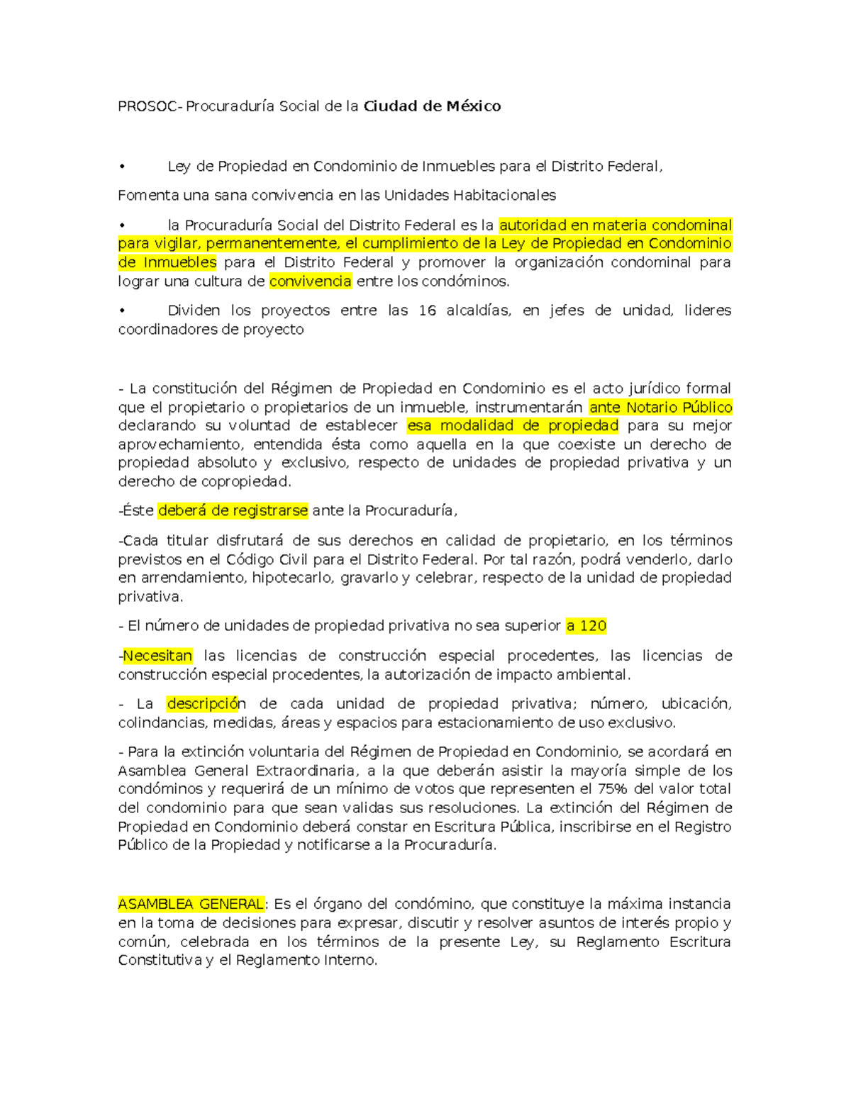 Prosoc - PROSOC- Procuraduría Social de la Ciudad de México Ley de ...