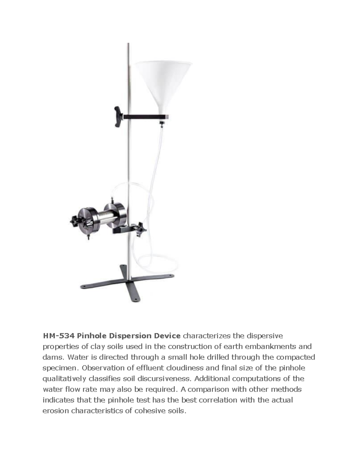 PIN HOLE Dispersion Device HM534 504A - HM-534 Pinhole Dispersion ...