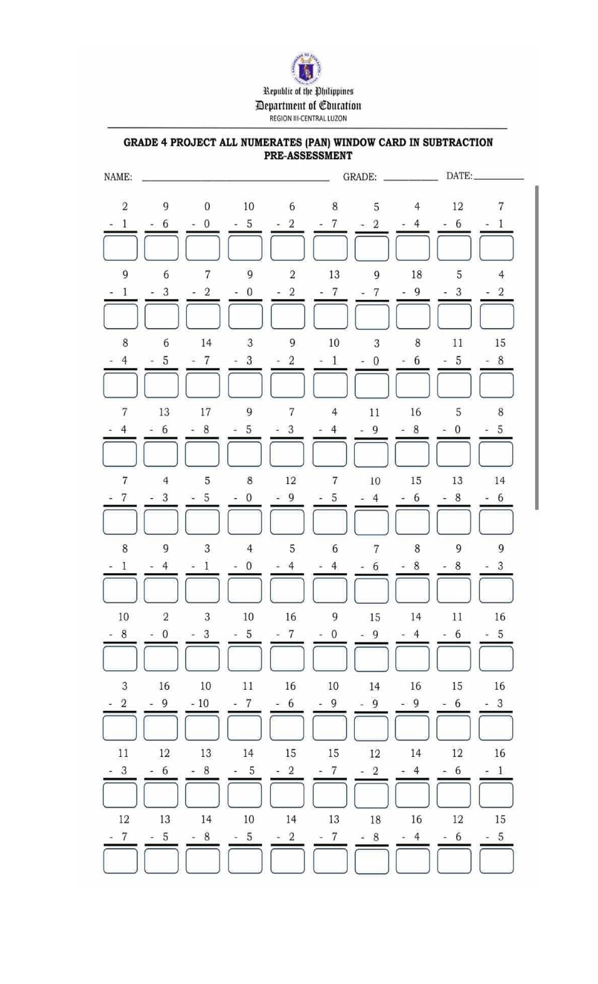 Doc1 - Window card deped - Republic of the Philippines Department of ...