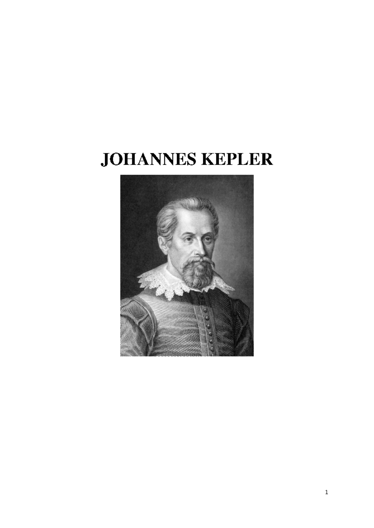 Johannes Kepler - JOHANNES KEPLER Escola: Escola Dr. José Matias ...