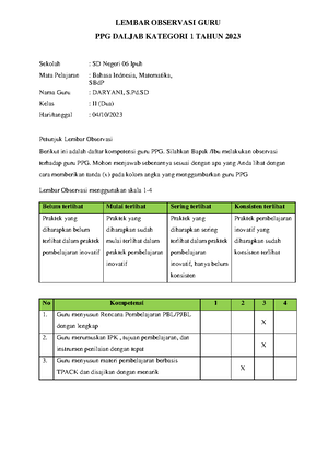 Lembar Kerja Membuat Rencana Belajar - Salin - PELATIHAN KETERAMPILAN ...
