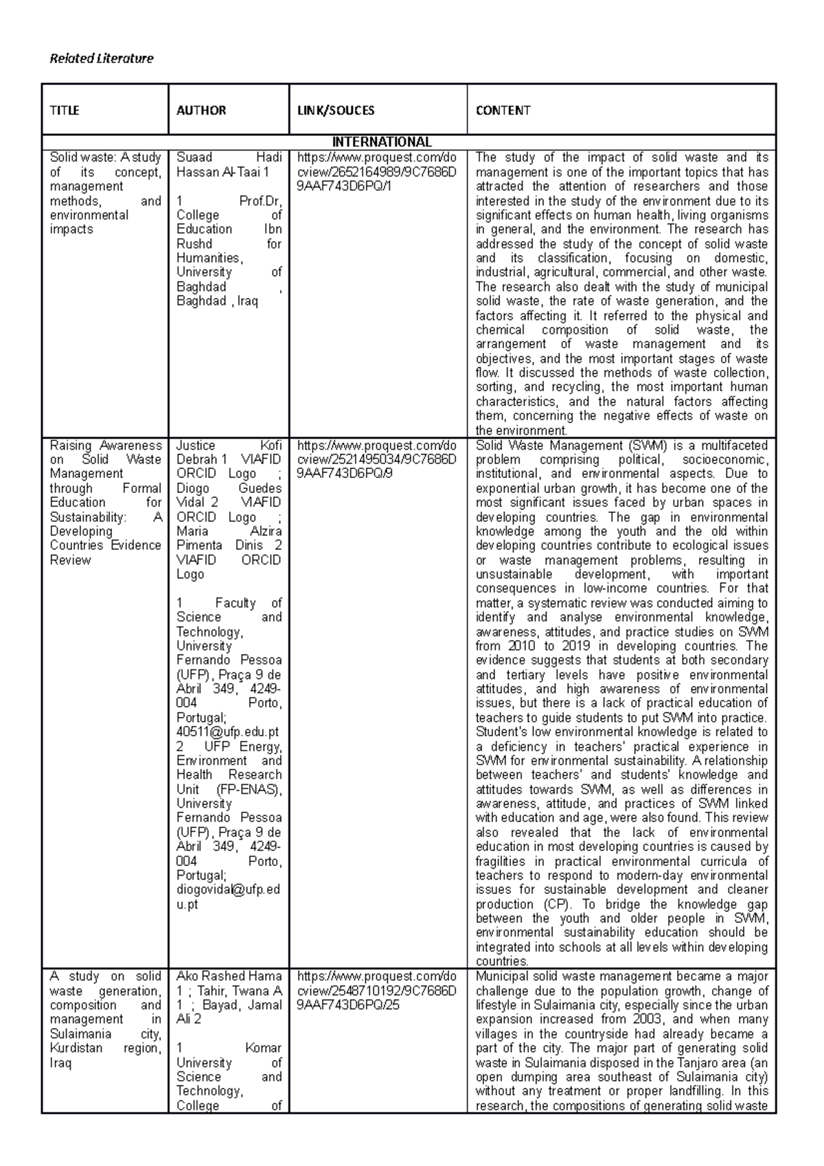 Related Literature - practical - Related Literature TITLE AUTHOR LINK ...