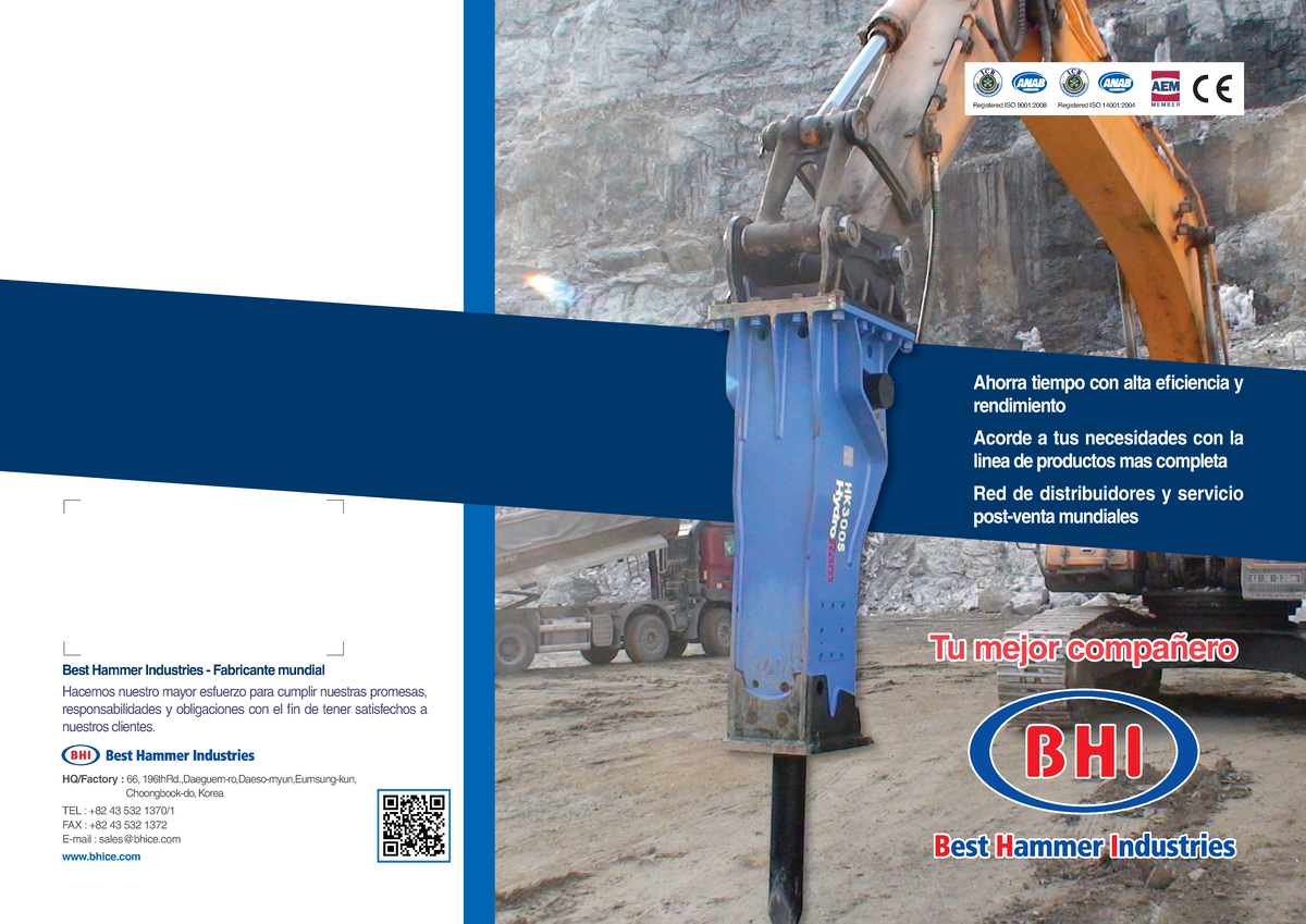 Martillo Hidraulico para Excavadoras - HQ/Factory : 66, 196thRd ...