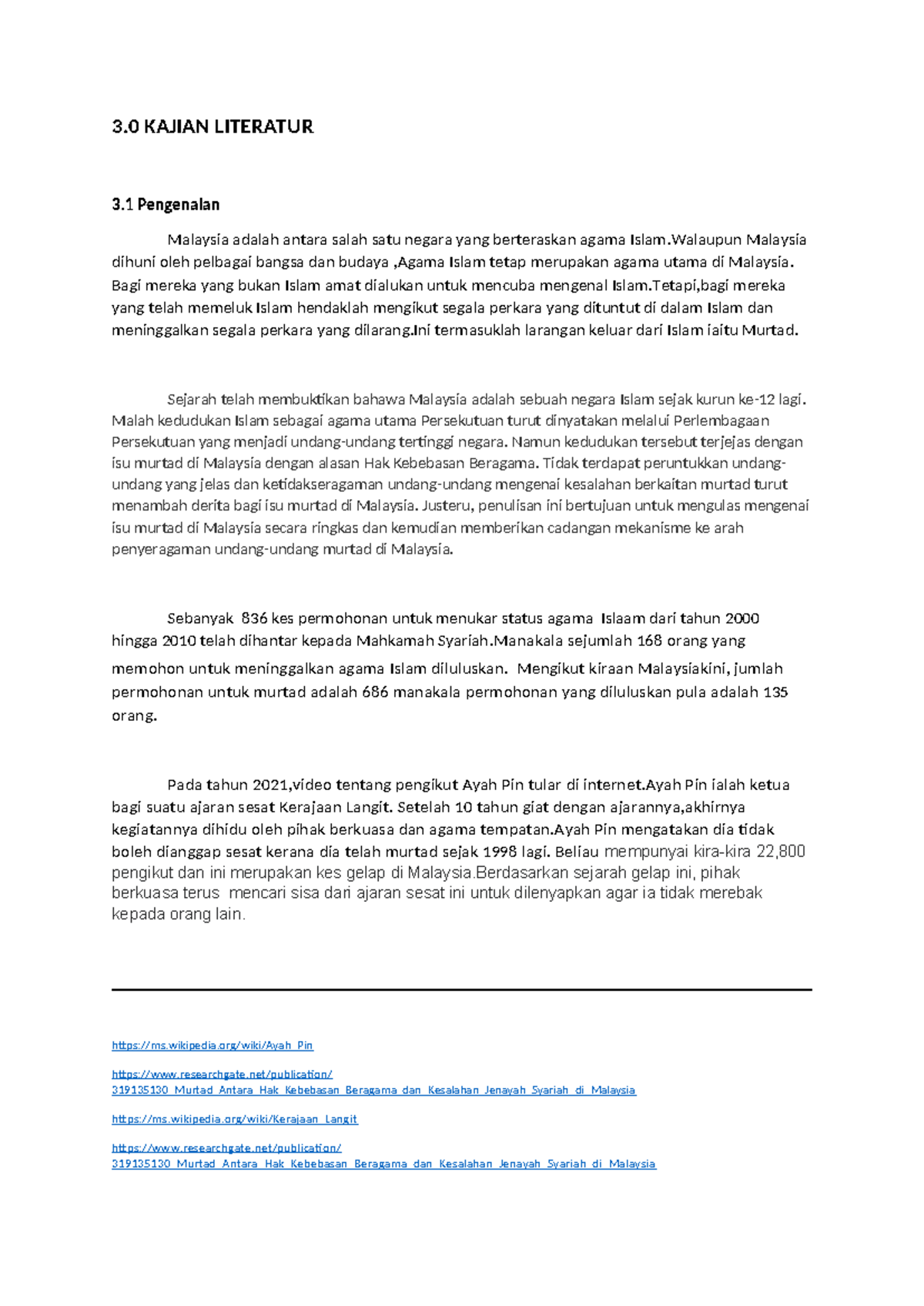 Ctu kajian literatur - something upload for access - 3 KAJIAN LITERATUR ...