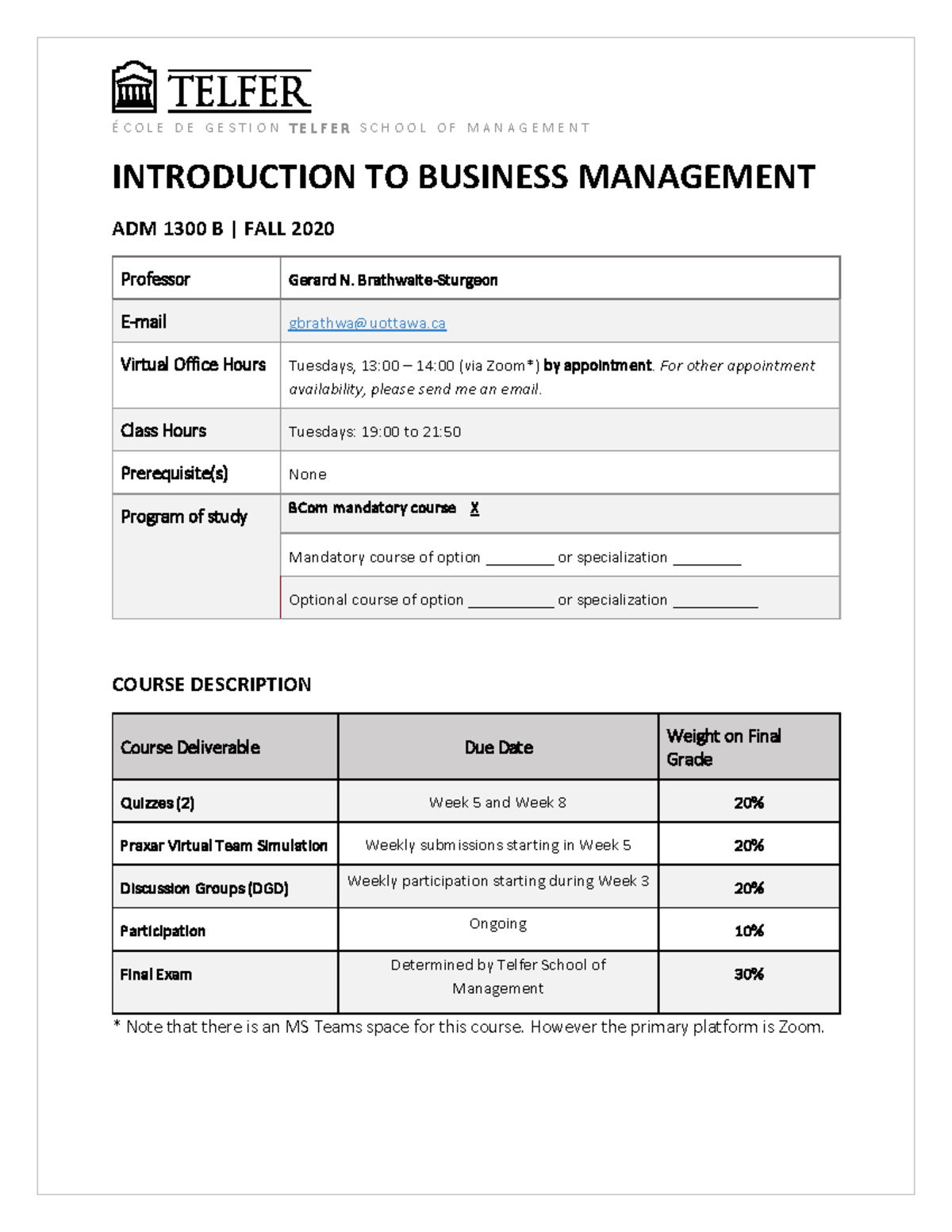 ADM+1300+B+Online+Syllabus+Fall 2020+ - É C O L E D E G E S T I O N ...