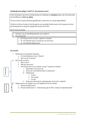 Observatieverslag - observatie - OBSERVATIE : (S+ aan en uitkleden ...
