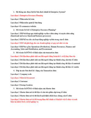 Tổng hợp BIS - HỆ THỐNG THÔNG TIN KINH DOANH - Chapter 1 Introduction ...