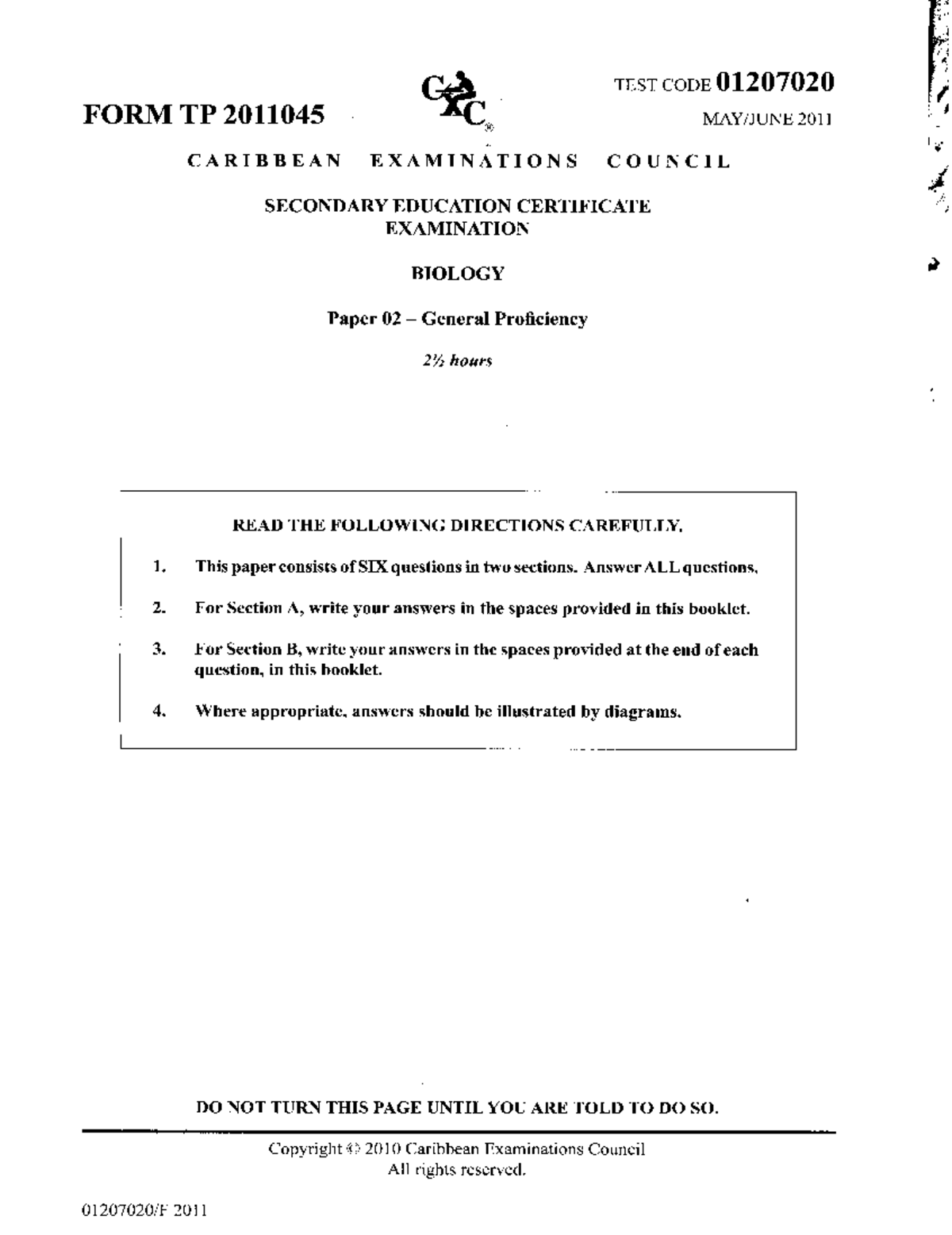 June 2011 p2 - Notes - Physical Chemistry 1 - Studocu