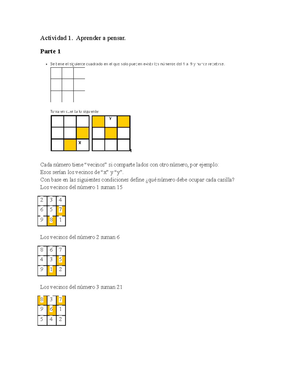 Actividad 1. Razonamiento Logico-Matematico - Actividad 1. Aprender a ...