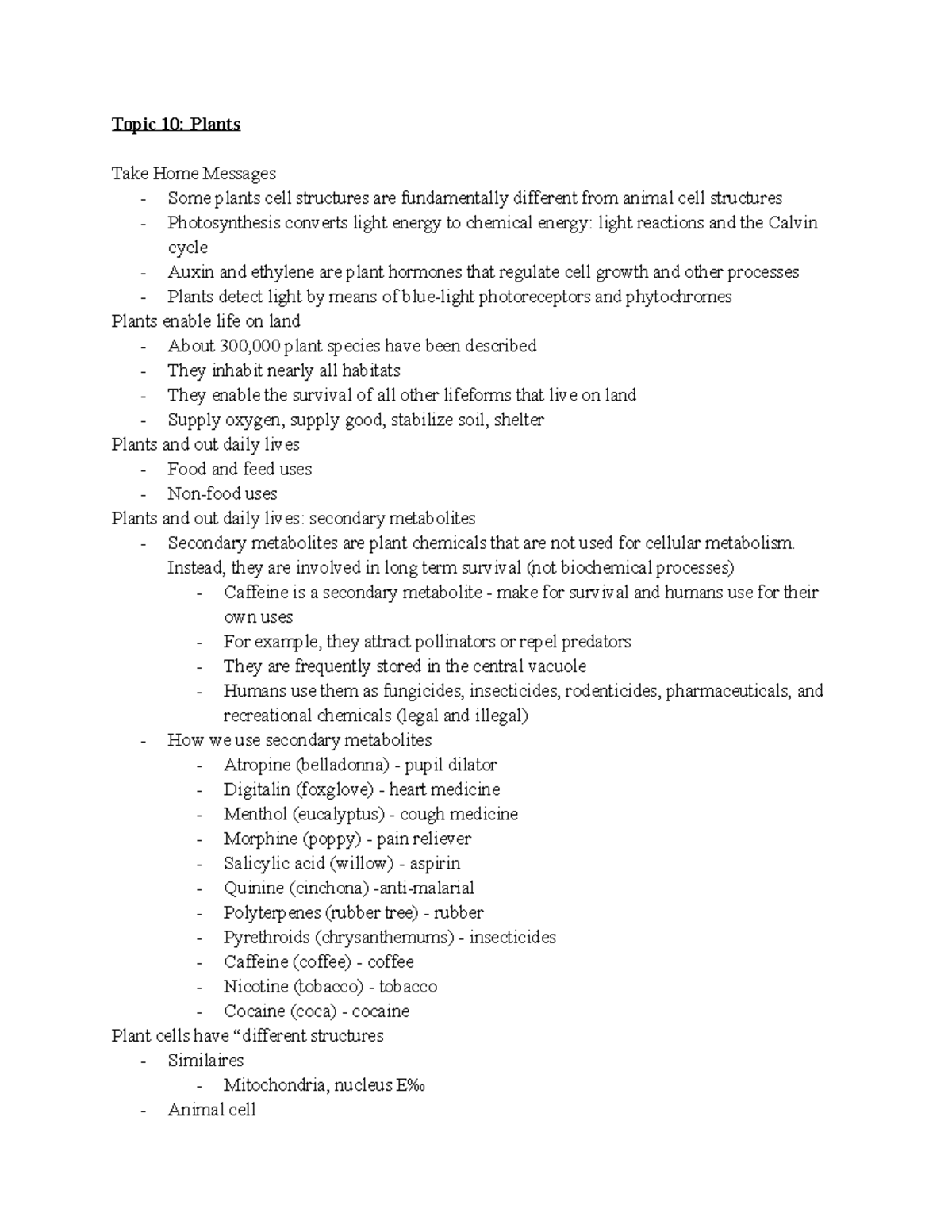 Exam 2 Notes Bio - Study guide and summary of all unit materials ...