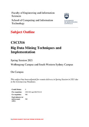 SIM FE 2021 S3 CSCI316 - Exam - SIM S3 20 21, CSCI 316 , Final Examination Page 1 of 4 School of ...