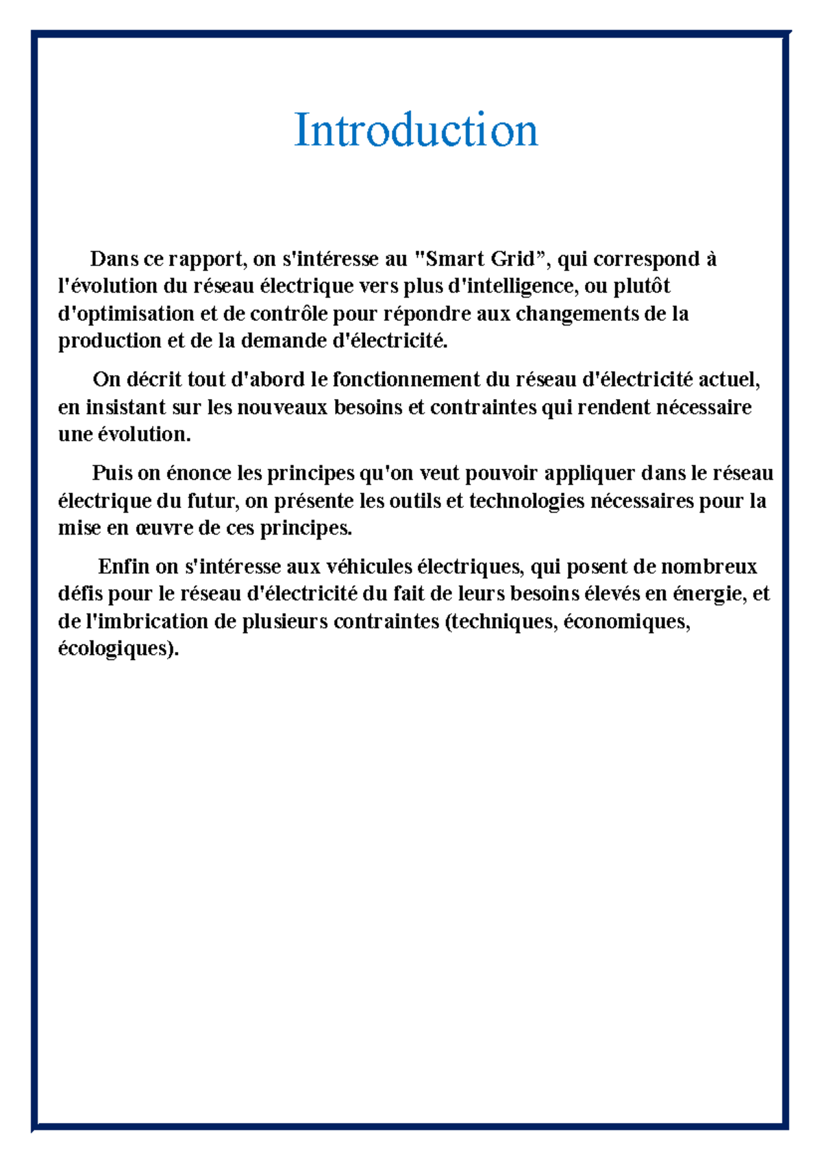 Doc1 - document important - Introduction Dans ce rapport, on s ...