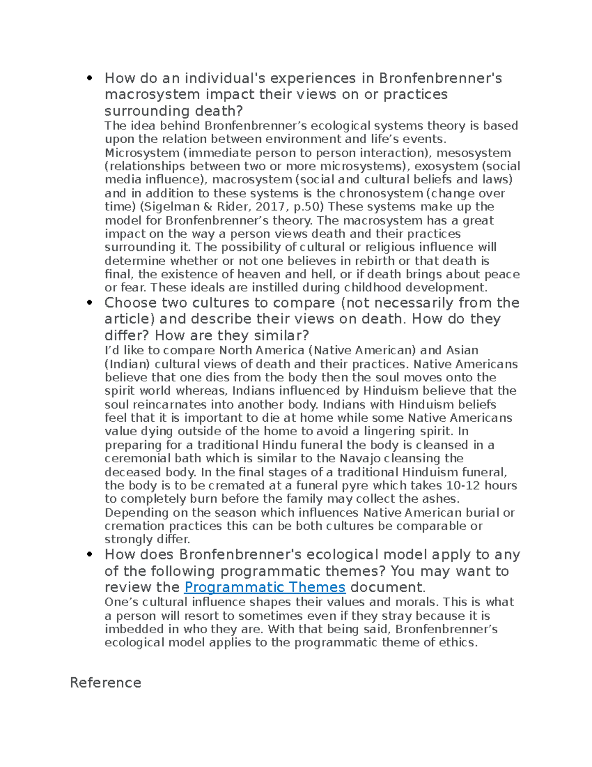 Discussion Board Post Week 5 Systems - PSY211 - SNHU - Studocu