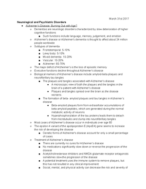 Lecture 24 April 7 - Danielle Molnar & Shauna Pomerantz - 1 Lecture 24 ...