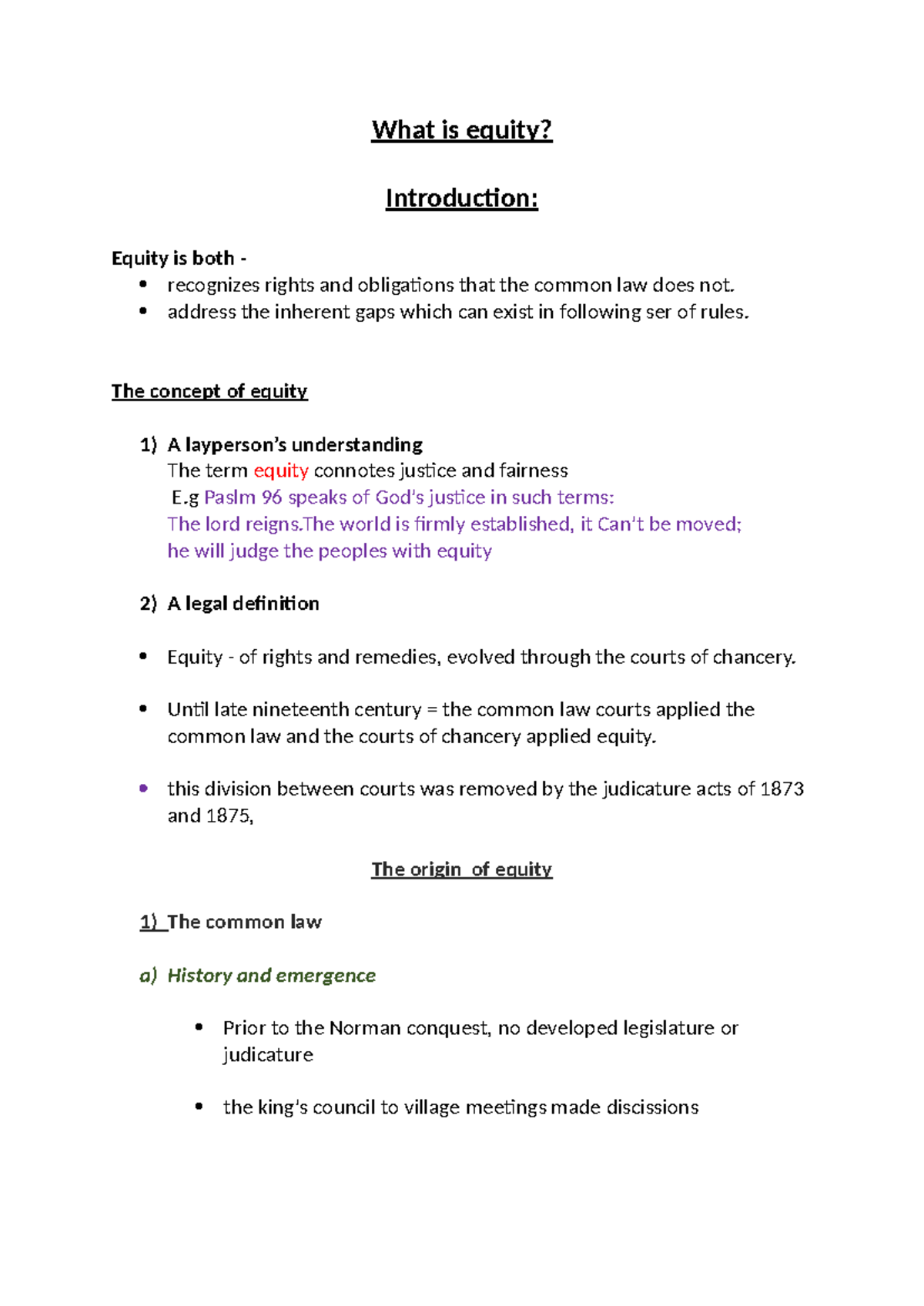 What is equity - What is equity? Introduction: Equity is both ...