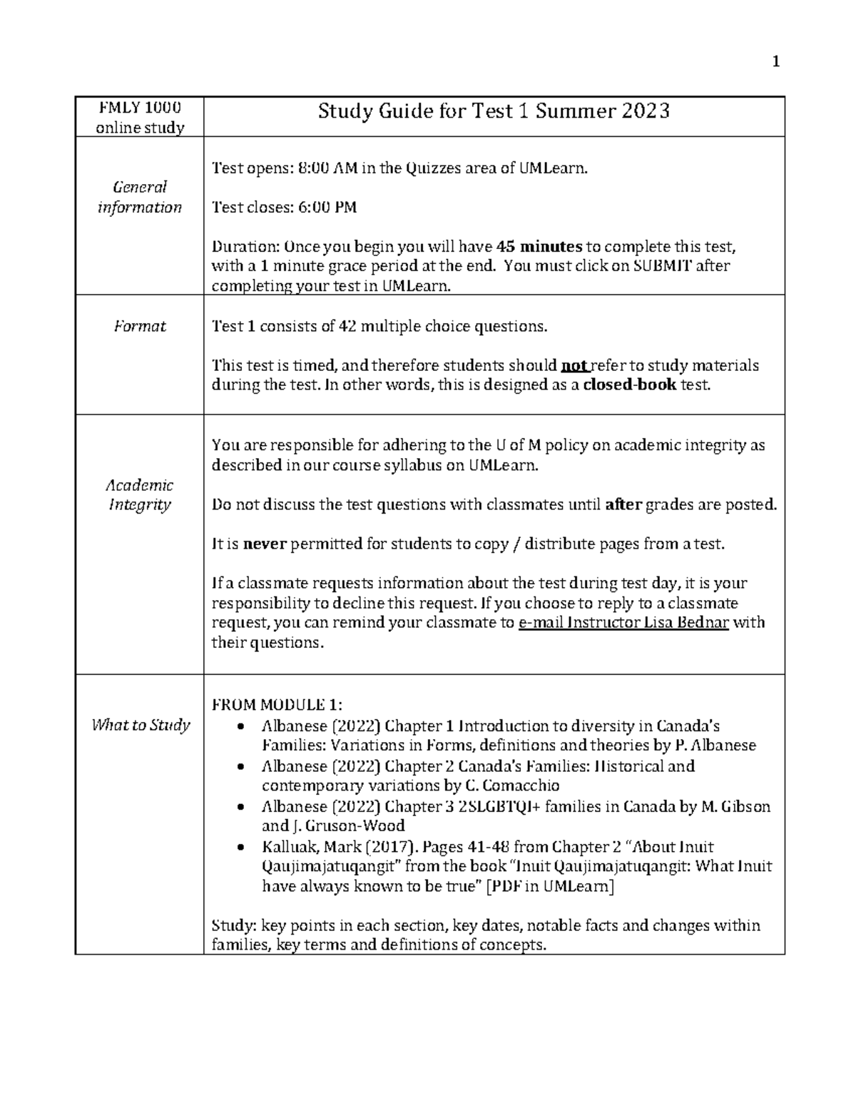 FMLY 1000 Test 1 study guide 2023 Summer - 1 FMLY 1000 online study ...