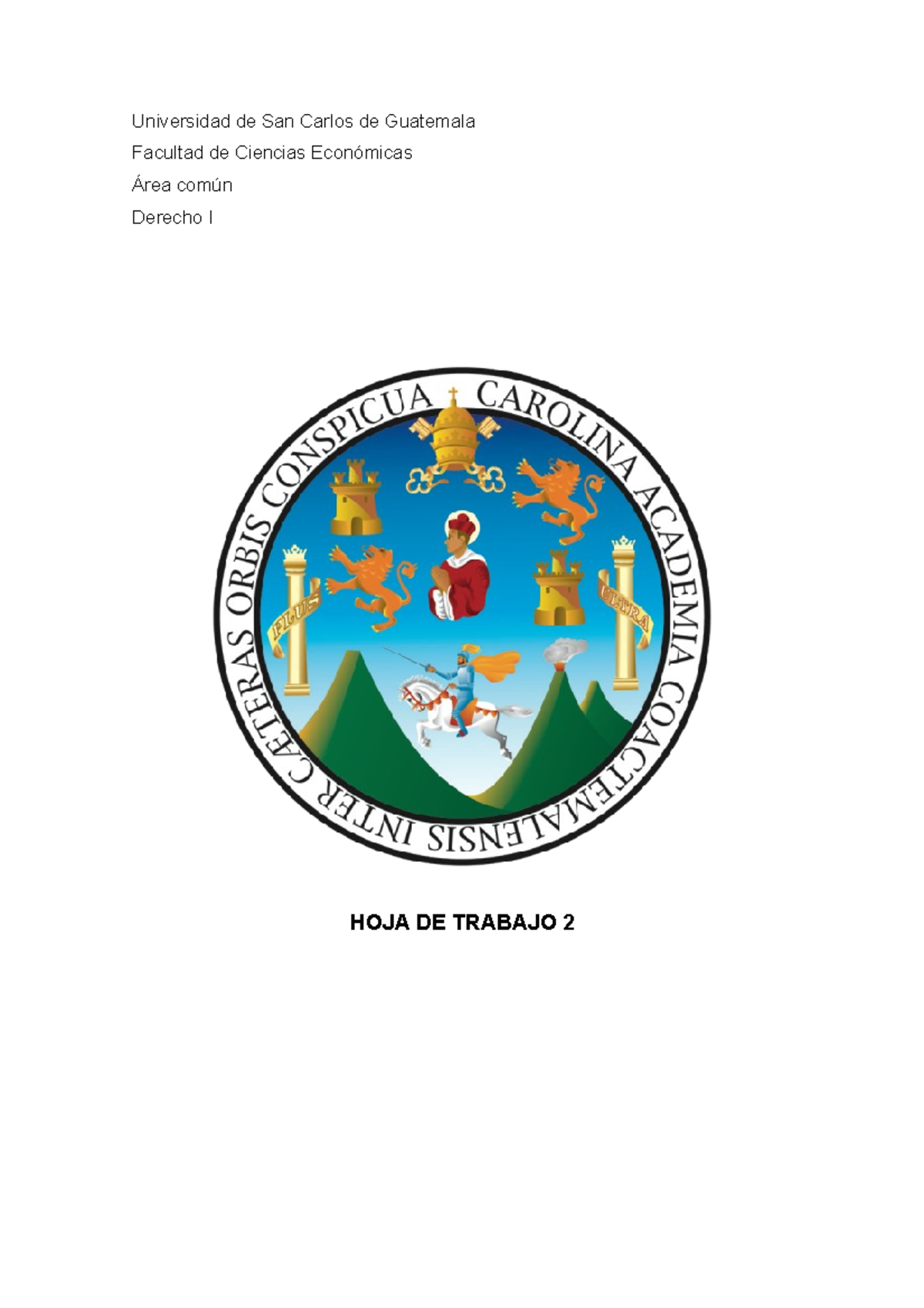 Terminos Y Ejemplos Importantes Derecho I USAC - Universidad de San ...