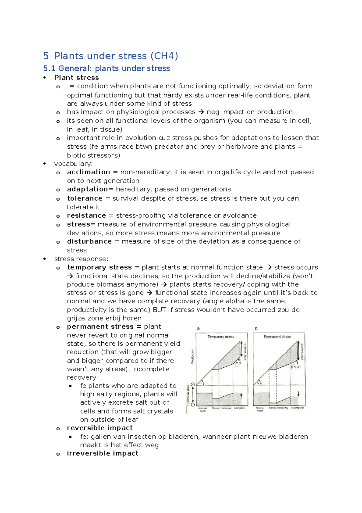 Plant and soil ecology: chapter 4: plants under stress - 5 Plants under ...