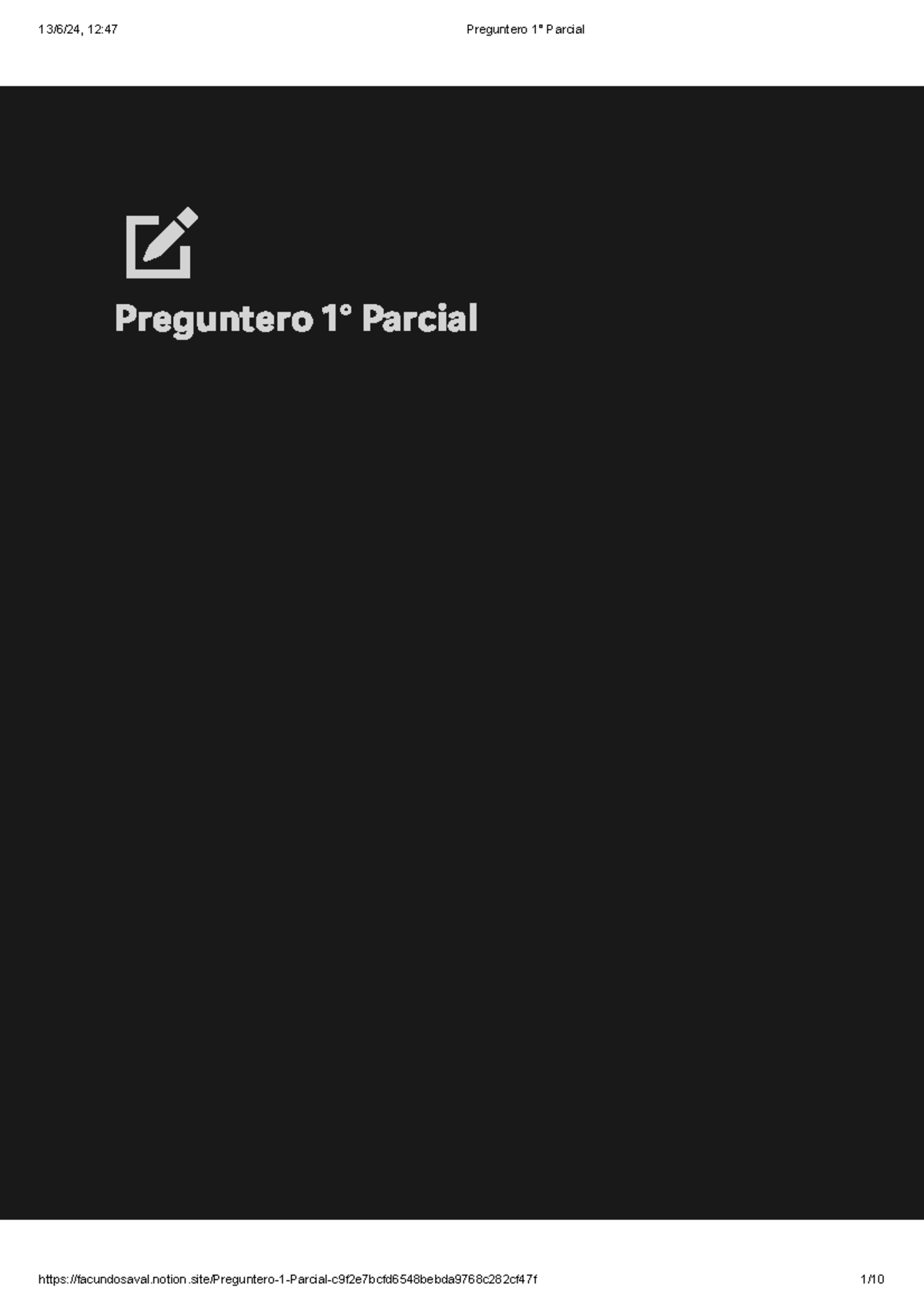 Preguntero 1° Parcial en pdf - Preguntero 1° Parcial Para ver las respuestas correctas tenes que ...