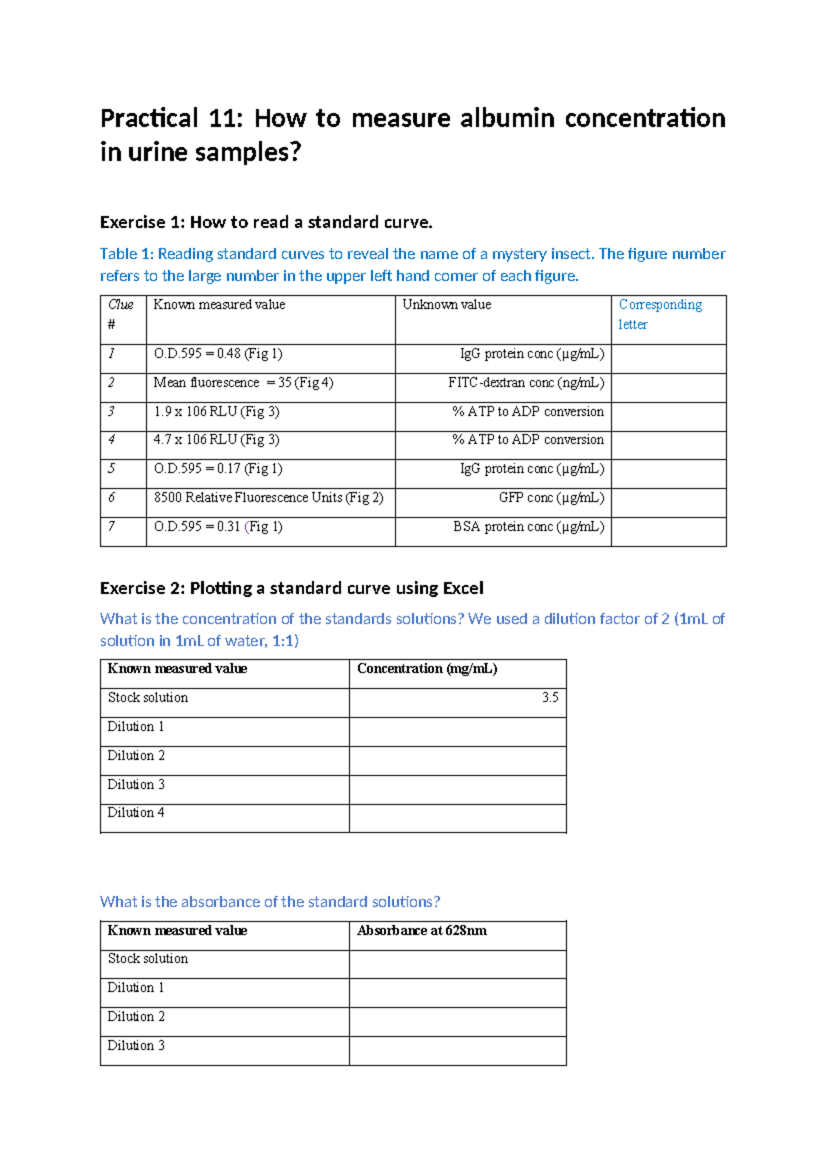 1620 epracbook Spectrophotometry 2021 - Practical 11: How to measure ...